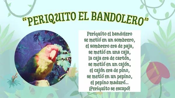 Periquito el bandolero (Retahíla) | profe.social Periquito el bandolero (Retahíla) | profe.social